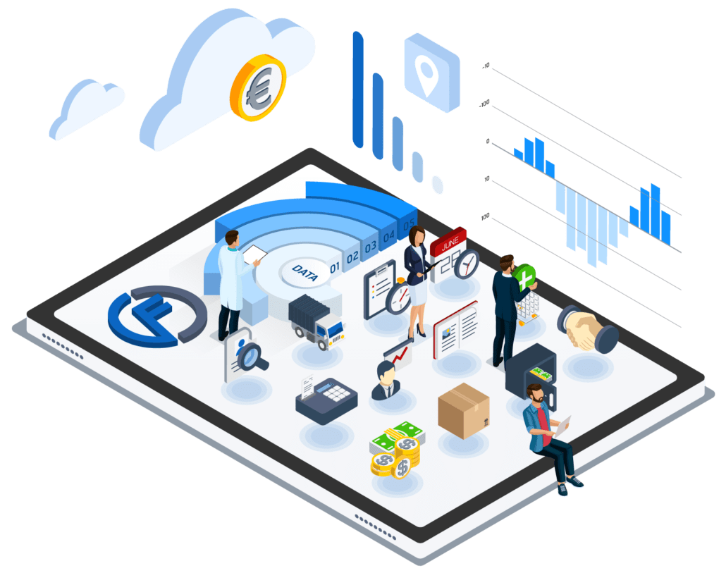 Características software de gestión empresarial - Fixner